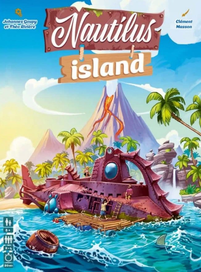 Nautilus Island - Jeux de société - Acheter sur L'Auberge du Jeu - Suisse